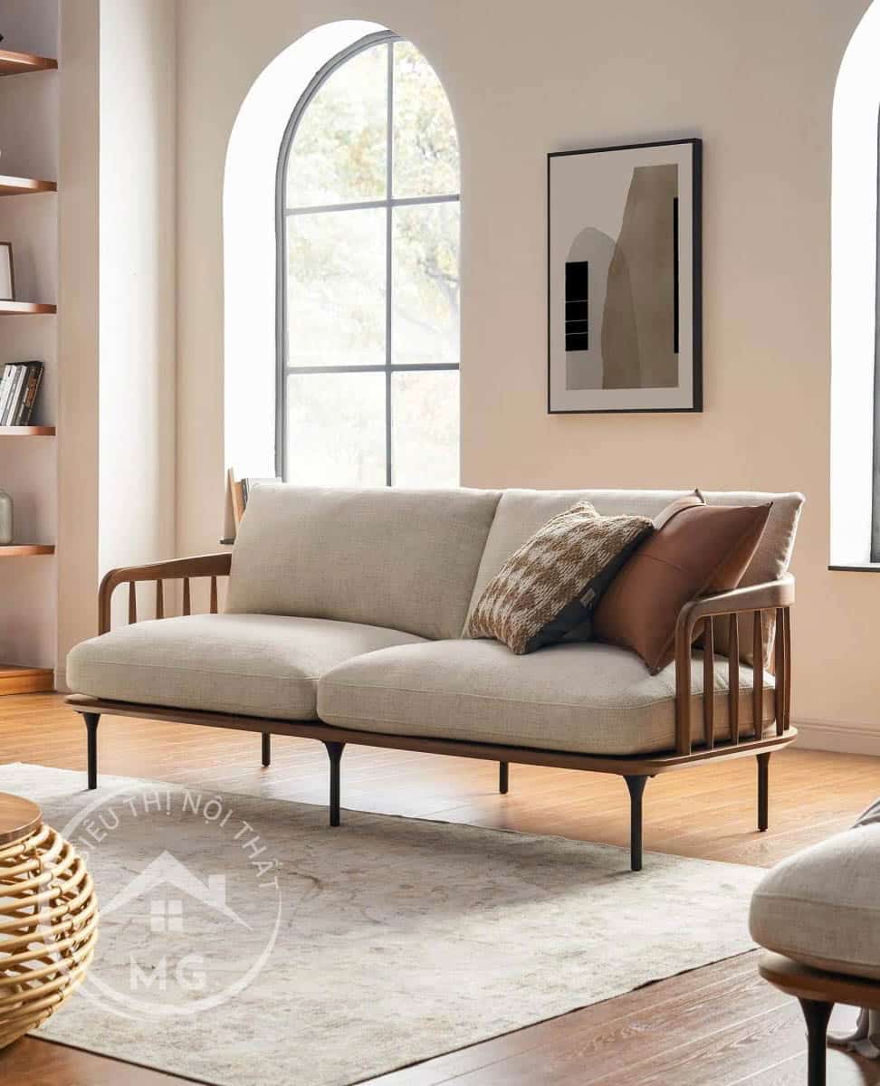 SF-G08 Sofa Joyce - Nội Thất Gỗ Mây